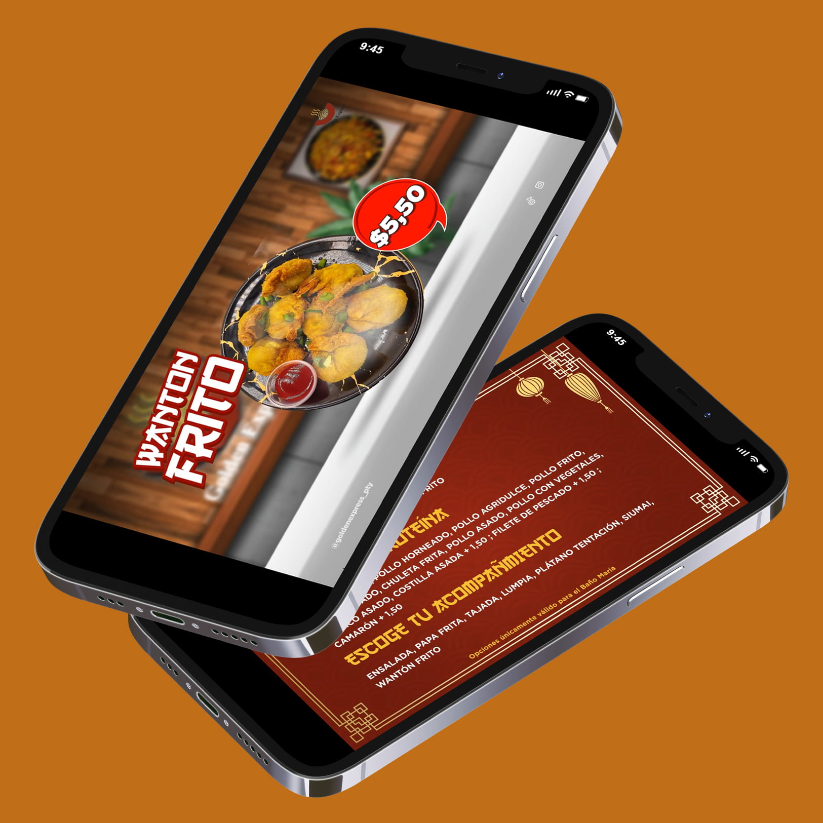 Menú Animado – Golden Express : Top Digital Panamá